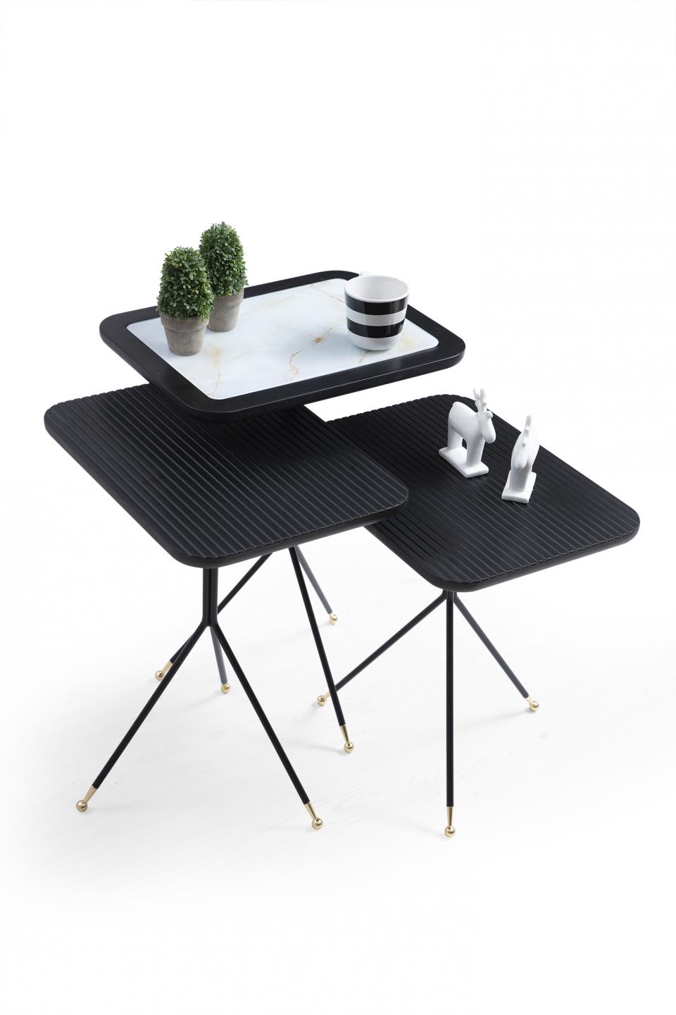Diamond Nesting Table